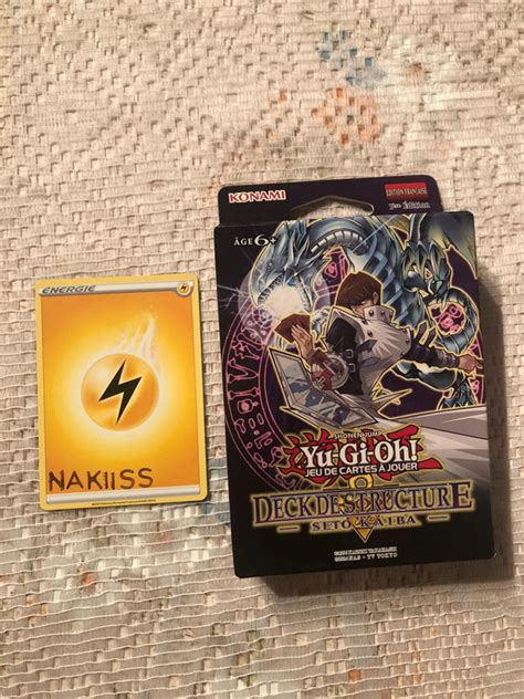 Yu Gi Oh Yugioh Deck De Structure Seto Kaiba Première édition Français Scellée Vinted