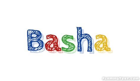 Basha Logo Free Name Design Tool From Flaming Text