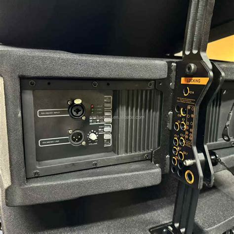 hdl 28a passive active double 8 inch powered sound system rcf line