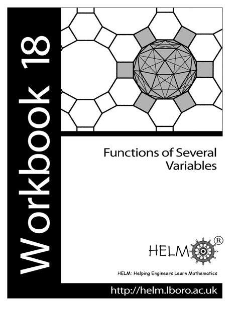 functions of several variables pdf derivative variable mathematics