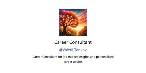 Career Consultant GPTs Features And Functions Examples And Prompts