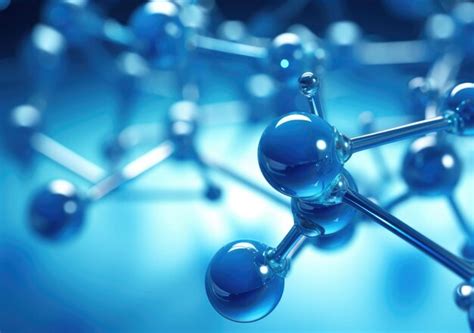 Premium Ai Image 3d Molecule Background With Connected Spherical Particles Atoms Vector