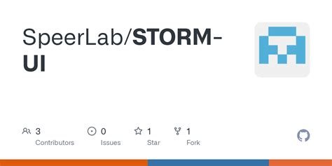 Github Speerlabstorm Ui