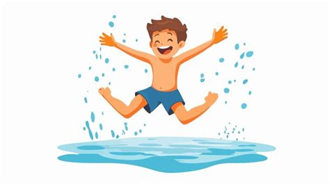 Jump Water Vectors And Illustrations For Free Download Freepik