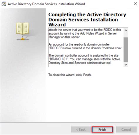 How To Install And Configure Read Only Domain Controller Rodc