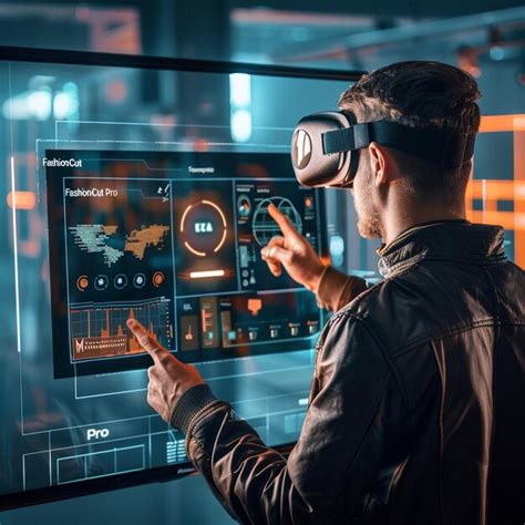 Revolutionize Your Workspace With A Vr Immersive Platform Premium Ai Generated Image