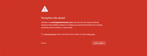 Internal Chrome Page Shows All Google Interstitial Warnings