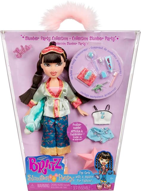 Bratz Slumber Party Jade Fashion Doll With 2 Sets Of