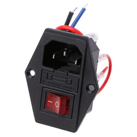 Prewired Switched Iec Mains Socket — Pmd Way