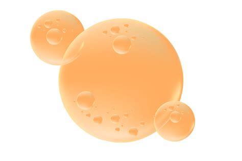 미적 베이지색 복숭아 색 오일 세럼 또는 히알루 론산 또는 콜라겐 분자 나노 3d 세포 벡터 바이오 과학 아이콘 미용 치료 고립 된 요소 미용 과학 스킨 케어 분자 과학에