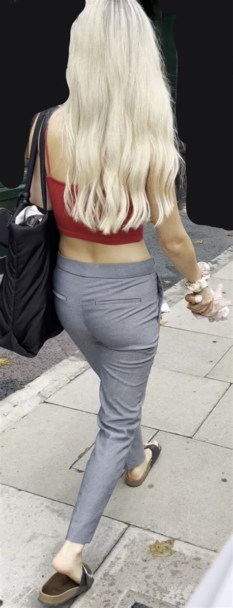 Sexy Ass Office Blonde In Croptop Tight Jeans Forum