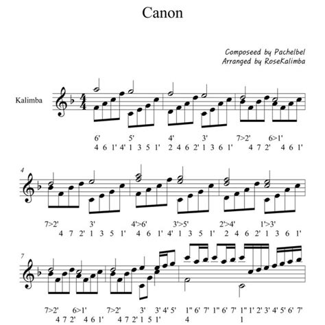 캐논 칼림바 악보 공유 힐링 취미 칼림바 추천 네이버 블로그