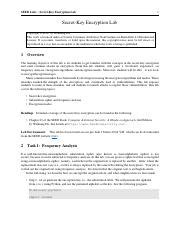Lab Secret Key Encryption Pdf SEED Labs Secret Key Encryption Lab Secret Key Encryption