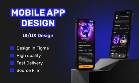 Do Ui Ux Design For Your Mobile App In Figma By Yanazerkal Fiverr