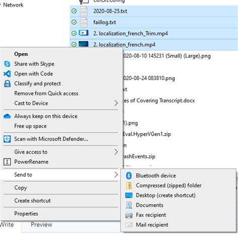 “pack Select Files As Zip”menu Option In Explorer · Issue 6152