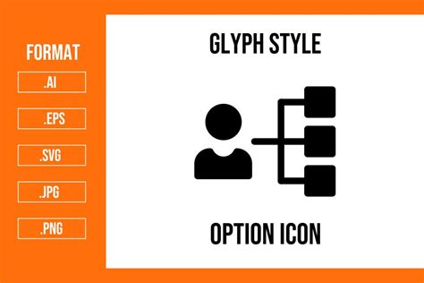 Option Glyph Icon Graphic By Man00 · Creative Fabrica