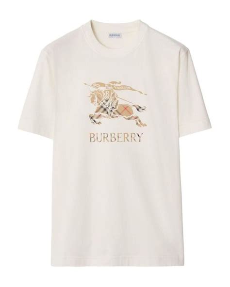 Burberry T Shirts And Polos In White Lyst