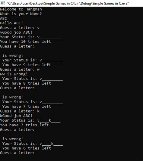 Github Vasudevpoojagames Using C Programming Using C Programming Concepts To Develop Games