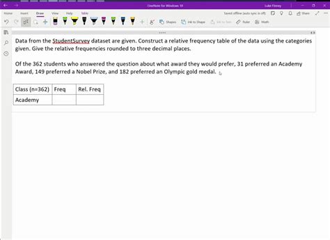 Solveddata From The Studentsurvey Dataset Are Given Construct A