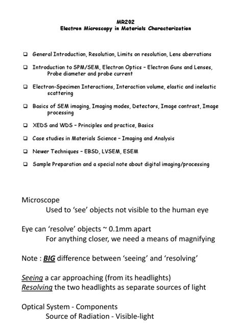 Pdf Imaging Aberrations In Scanning Electron Microscopy Dokumen Tips