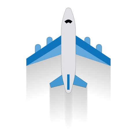 Premium Vector Airplane Object Background Vector