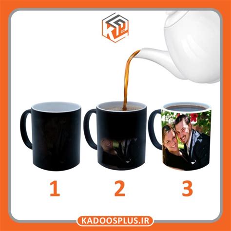 ماگ حرارتی جادویی با دسته ساده