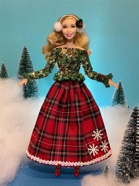 Barbie Holiday Outfit Barbie Clothes Barbie Dolls Barbie