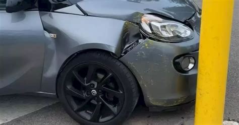 Fury Over Big Yellow Lidl Car Park Bollard That Drivers Keep Missing Fury Over Big Yellow Lidl Car Park Bollard That Drivers Keep Missing