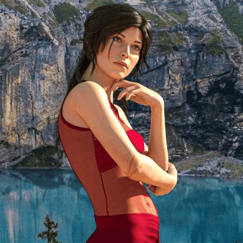 Lara Croft Sexy 3d Render Renderhub Gallery