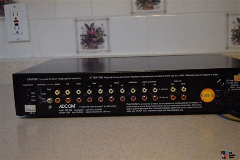 Adcom Gfp 555 Preamplifier Photo 1423920 Us Audio Mart