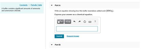 solved constants periodic table part a a buffer contains