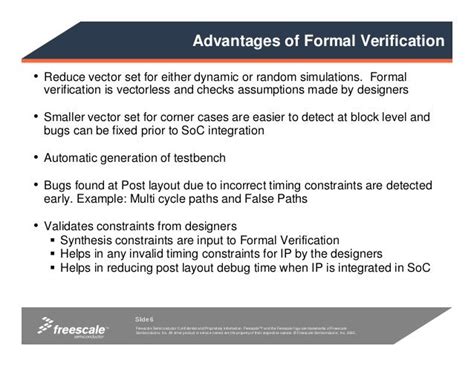 Formal Verification Techniques