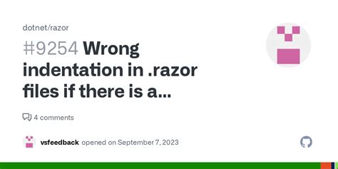 Wrong Indentation In Razor Files If There Is A Renderfragment · Issue