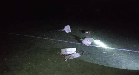 У Києві уламки дрона впали на територію школи