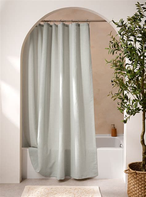 Le Rideau De Douche Rayures Horizontales Simons Maison Rideaux De