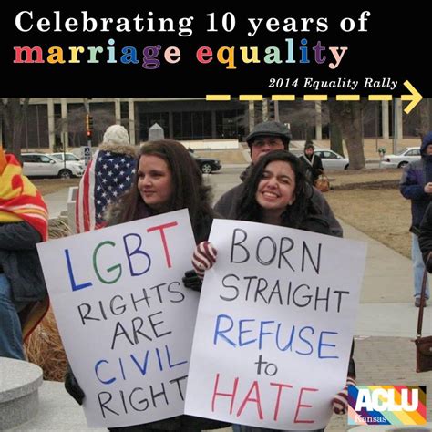 Its Been 10 Years Since We Gathered At The 2014 Kansas Equality Rally