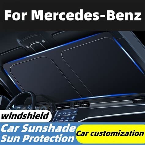 Toyar Car Windshield Sun Shade For Mercedes Benz Glk 2012 2015 Front