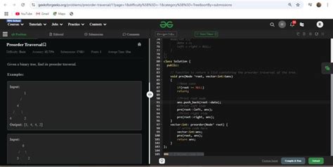 datastructure cpp problemsolving coder algorithm tree gfg