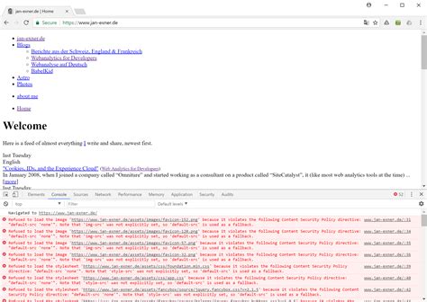 csp and the experience cloud web analytics for developers