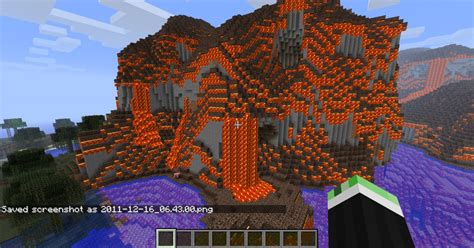Volcano Minecraft Map