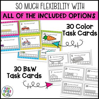 Measuring Length Nonstandard Measurement Math Task Cards Plus Google Slides