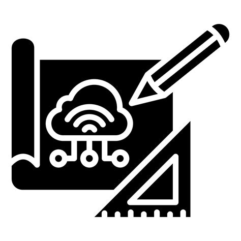 IoT Architecture Icon Line Vector Illustration Vector Art At Vecteezy