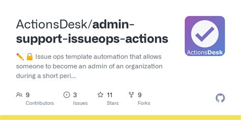 Github Actionsdeskadmin Support Issueops Actions ️ 🔒 Issue Ops