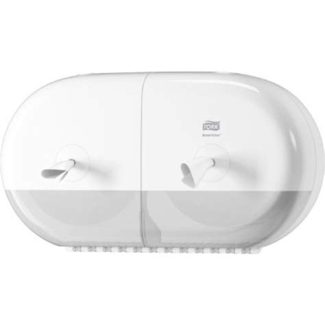 Tork Smartone Twin Mini Toilet Roll Dispenser T9 White 682000