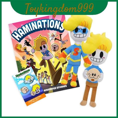 Haminations Bryson E Ham Plushie Brinquedo De Pelúcia Fofo Colecionável