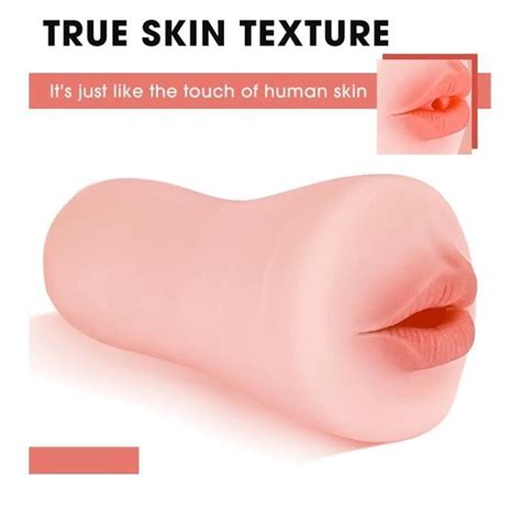 Chatte De Poche Pour Masturbation Orale Et Anale Ventouse Pour Hommes Jouets Sexuels Pour