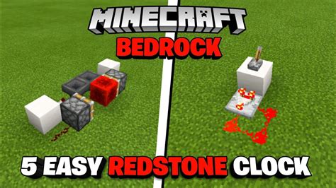 Easy Redstone Clock Tutorial YouTube Easy Redstone Clock Tutorial YouTube