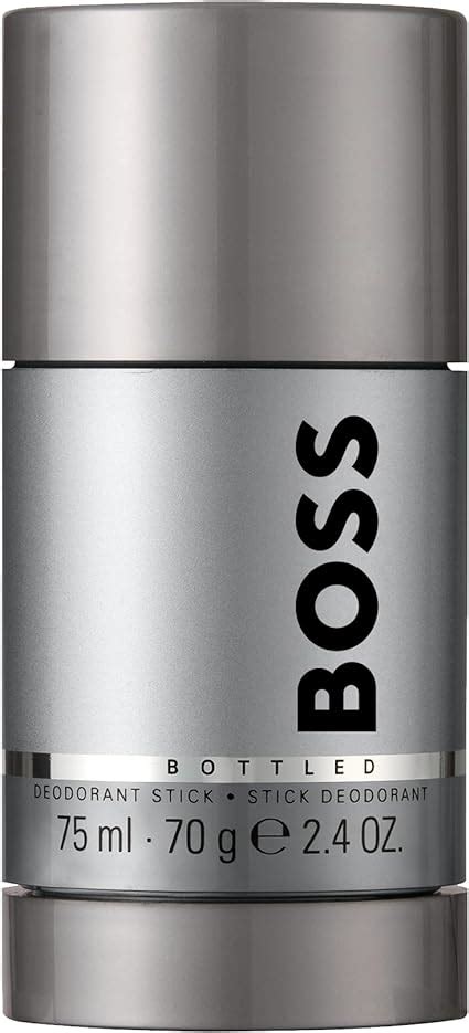 BOSS Bottled Deodorant Stick For Him Woody Scent With Notes Of Apple Cinnamon And Wood