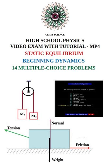 Static Equilibrium Hs Physics Beginning Dynamics Video Exam And