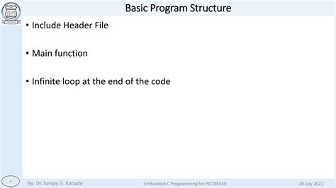 Introduction To Embedded C Programmingpdf